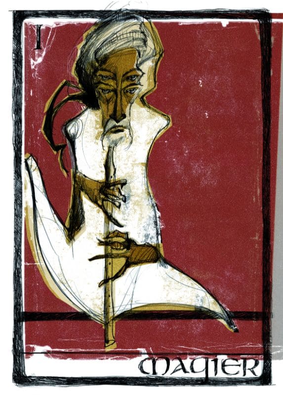 Tarotkarte Der Magier (I). Vollständige Beschreibung & Deutung